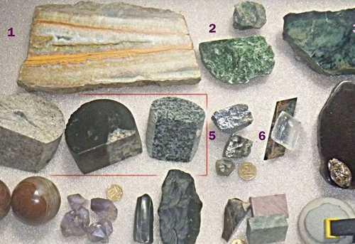 Киноварь Другие минералы и палеонтология