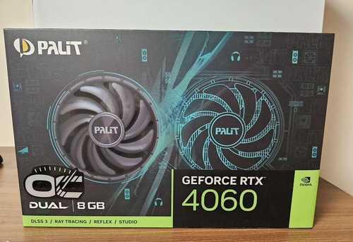 Новая видеокарта Palit RTX 4060