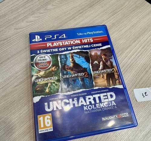 Uncharted коллекция ps4