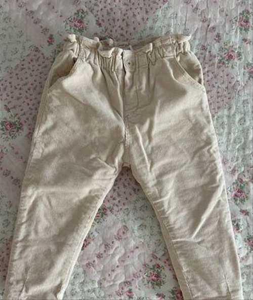 Zara kids утепленные брюки