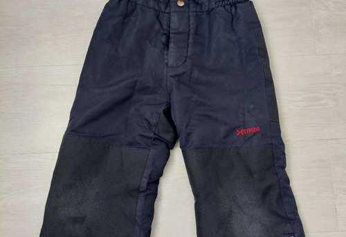 Зимние брюки на мальчика, размер 110