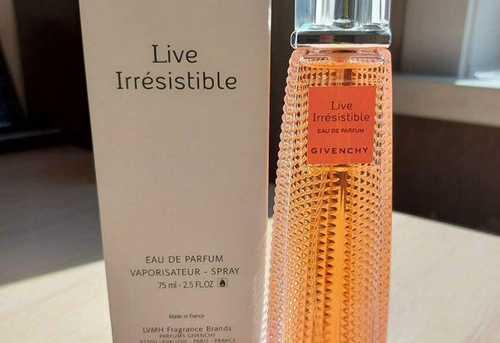 Givenchy Live Irrésistible, 75 мл