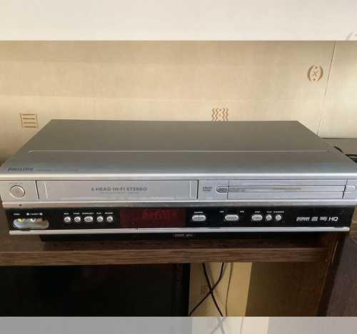 Видеомагнитофон Philips dvp 3050v combo dvd/vhs