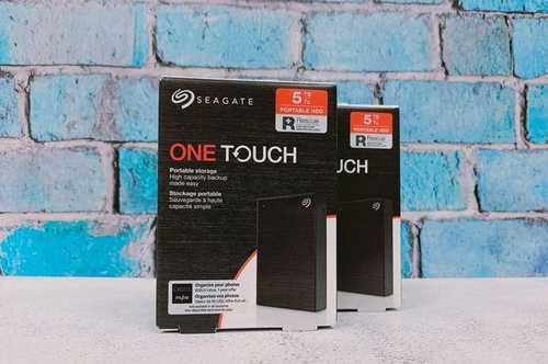 Новый Внешний HDD на 5Тб Seagate One Touch