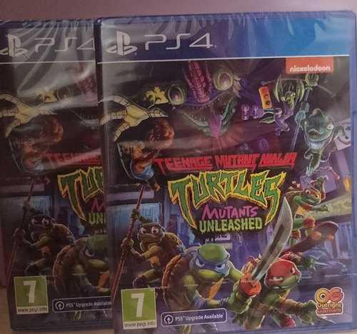 Tmnt mutants unleashed ps4/ ps5 Новый диск