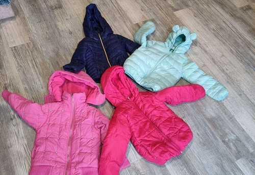 Куртка детская зимняя для девочки 104 110