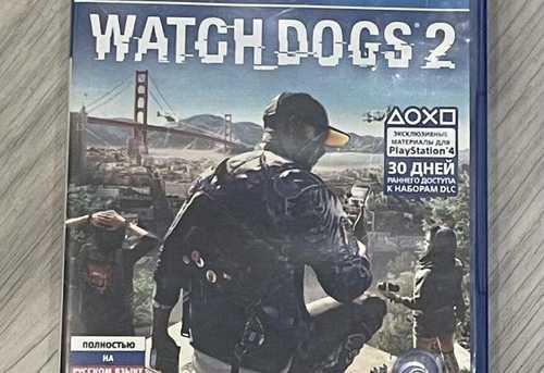 Диск для приставки PS4 Watch Dogs 2