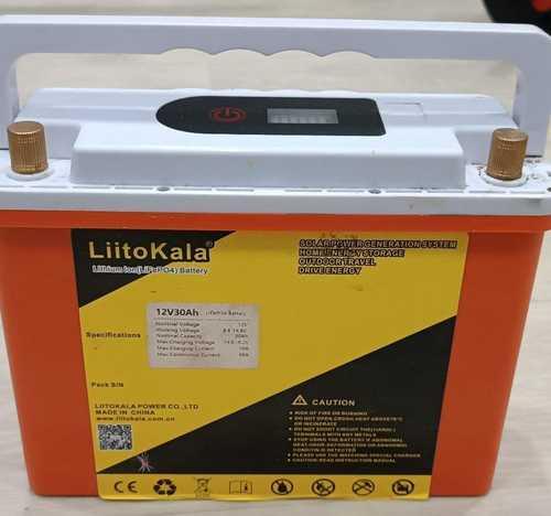 Аккумулятор LiFePo4 12v 30ah