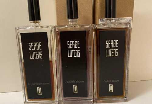 Serge lutens feminite du bois, ambre sultan