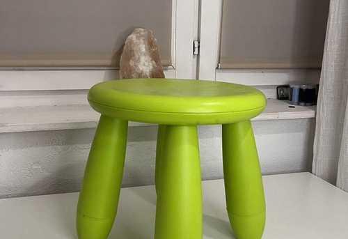 Табурет детский IKEA маммут зеленый