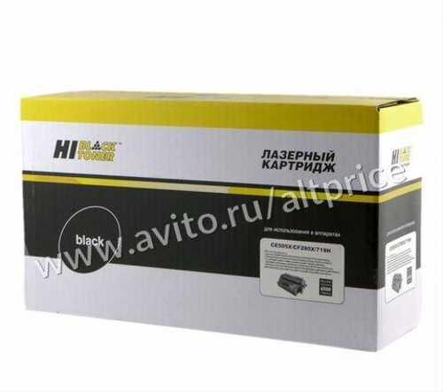 Картридж Hi-Black CE505X/CF280X/CRG-719 для HP LJ
