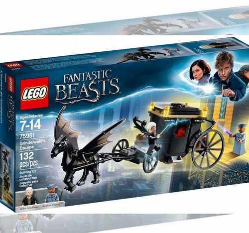 Lego 75951 grindelwald’S escape(побег грин-де-валь