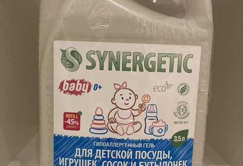 Гель для мытья детской посуды Synergetic