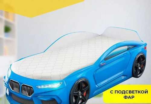 Детская кровать-машина 3D-дизайн Romeo