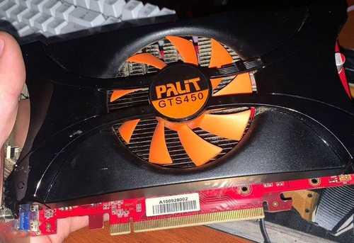 Видеокарта palit gts450 1gb