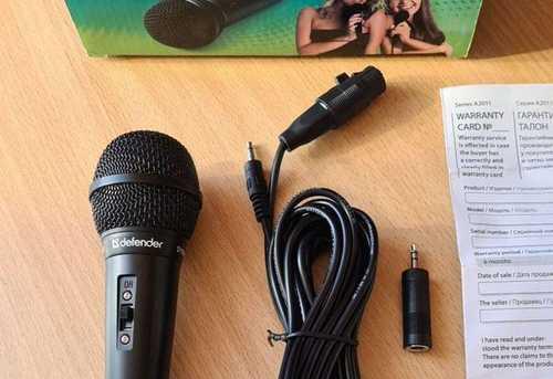 Микрофон для караоке новый