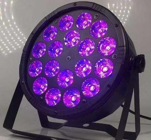 Светомузыка Стробоскоп LED Multipar 18x12W Mic DMX