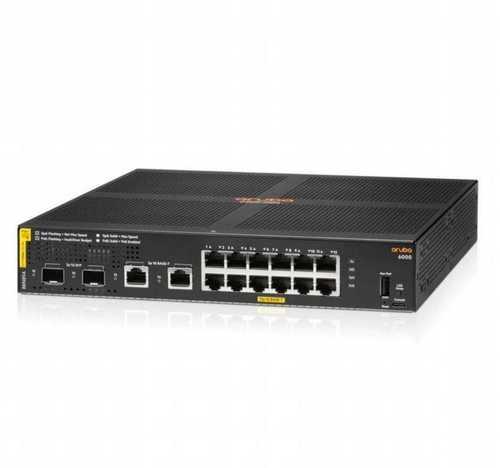 Коммутатор HPE R8N89A HPE Aruba 6000 Managed L2 12G Class4 PoE 139W 2SFP Switch