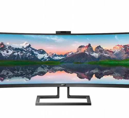 49" Монитор Philips 499P9H/00/01 Black 60Hz 5120x1