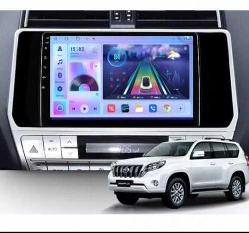 Магнитола android Toyota Land Cruiser Prado