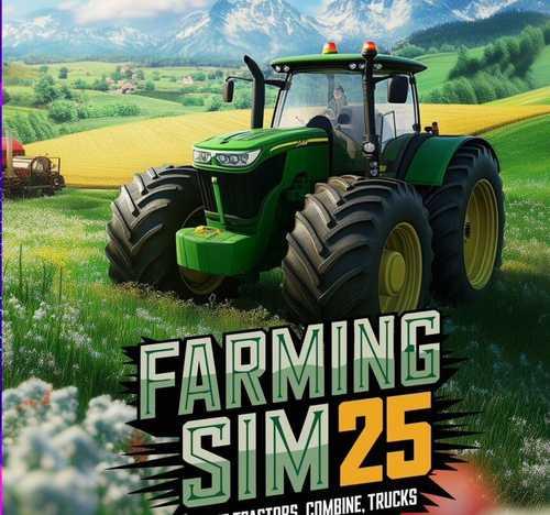 Farming Sim 25: Drive Tractors, Combine, ps4 и ps5