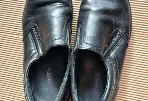 Туфли школьные чёрные для мальчика