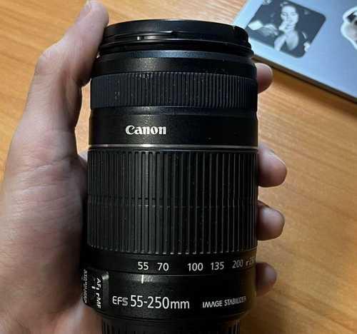 Объектив canon efs 55 250mm