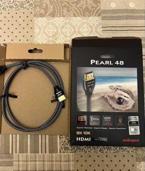 Кабель hdmi AUdioquest Perl 48 1 метр