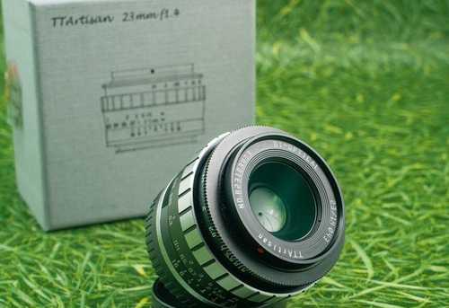 TTartisan 23mm f/1.4 для Fujifilm X продажа/обмен