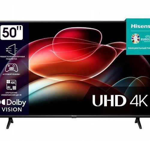 Смарт телевизор Hisense 50A6K (125см) новый