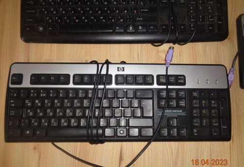 HP KB 0616 клавиатура + genius клавиатура