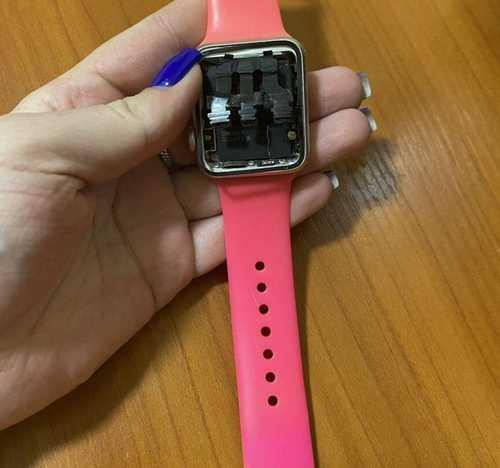 Часы apple watch 3 38 mm на запчасти