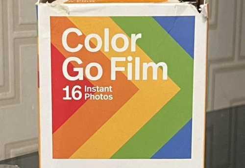 Картриджи на polaroid GO color film