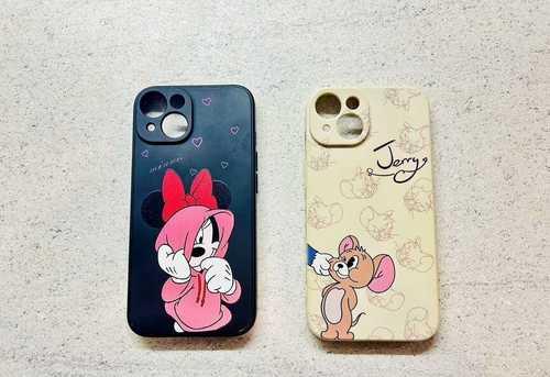 Чехол на iPhone 14 герои Disney