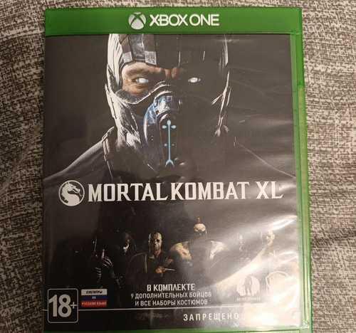 Диск Mortal kombat XL xbox one s