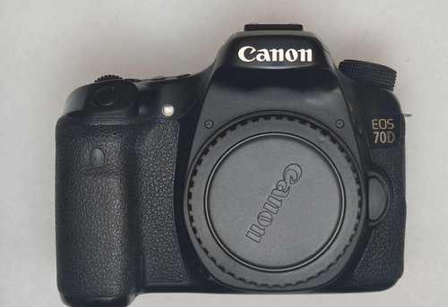 Canon 70d пробег 17т.к. + чуть видео