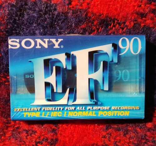 Аудиокассета Sony C-90EFB