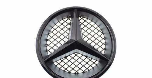Звезда на решетку радиатора Mercedes глянец
