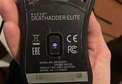 Razer Deathadder elite (на запчасти)