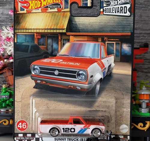 Hot wheels premium bre datsun sunny truck