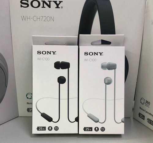 Беспроводные наушники Sony WI c100