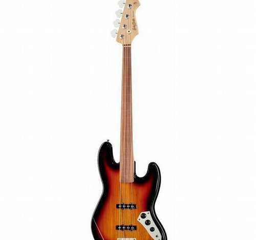 Harley Benton JB-40FL 3-Tone Sunburst