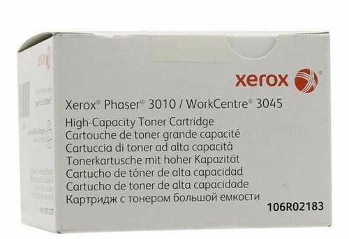 Xerox 106R02183 картридж черный (аккуратно открыты