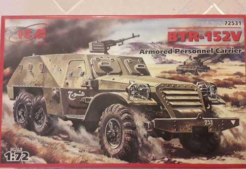 Сборная модель бтр в масштабе 1:72