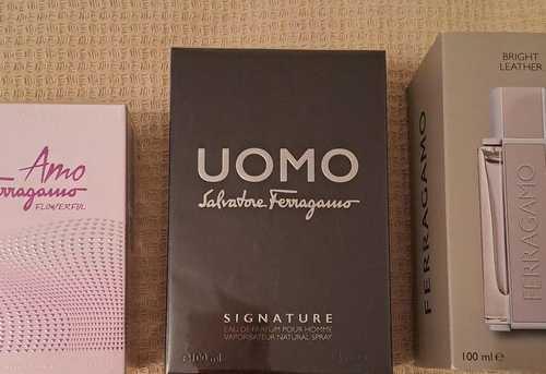 Salvatore ferragamo Uomo Signature,Bright leather