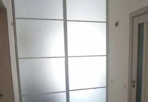 Раздвижные алюминиевые двери со стеклом