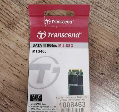 SSD M.2 Transcend MTS400 128GB