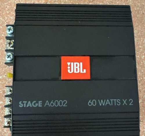 Усилитель jbl stage A6002 (60 watts x 2)