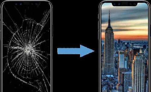 Замена разбитого стекла iPhone (все модели)
