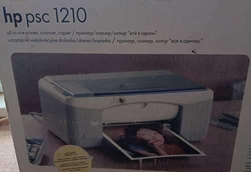 Мфу струйный, сканер, принтер HP 1210